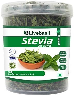Livebasil Overseas Stevia Dry Leaf Sugar free Stevia Leaves Dried ...