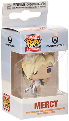 Funko Pop Keychain: Overwatch - Mercy Collectible Figure, Multicolor ...