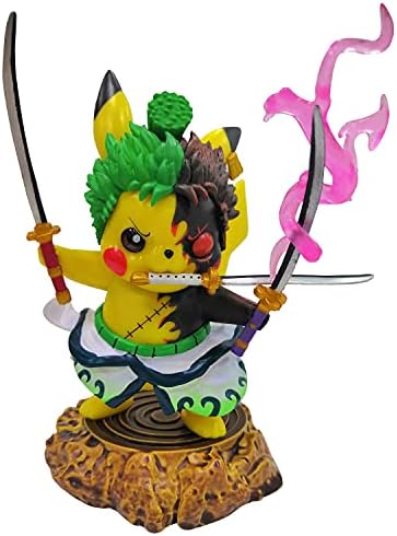 Pikachu Action Figure Cosplay One Piece Roronoa Zoro Statues Figures 4. ...