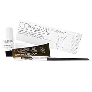 Amazon.com : Combinal Professional Tint Kit: Brown Cream Hair Dye, 5% ...