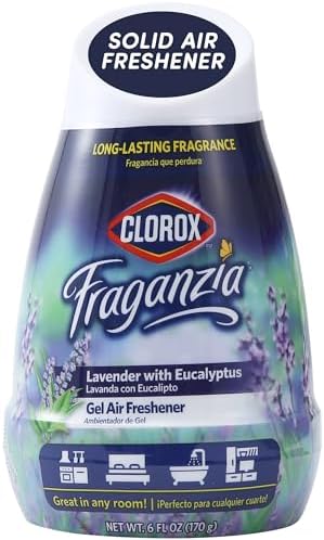 Clorox Fraganzia Gel Air Freshener Cone, Lavender with Eucalyptus Scent ...