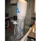 DELTA AP400 Shopmaster 1-Horsepower 650 CFM Vertical Bag Dust Collector ...