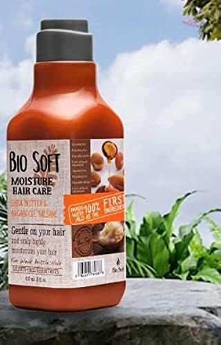 سعر Bio Soft - Shea Butter And Argan Oil - Balsam - Conditioner - 410ml ...