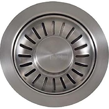 Franke 900SN Stainless Steel Kitchen Sink Drain Basket Strainer, Satin ...