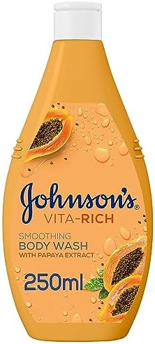 Johnson's Body Wash - Vita-Rich, Smoothing Shower Gel, Enriched with ...