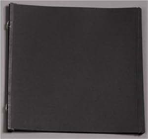 Amazon.com: 12x12 Refill Pages For Strap Hinge Albums: Black, 5/Pkg.