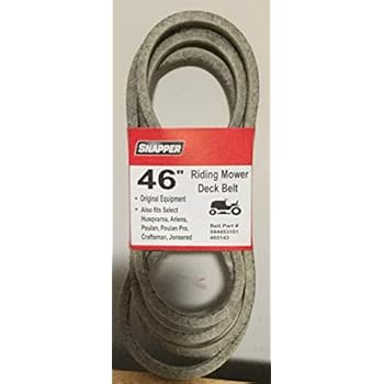 Amazon.com : Snapper 46 Inch Rider Mower Deck Belt 584453101 405143 ...