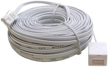 Komodo BT Telephone Modem Broadband Extension Cable Wire Male to Female ...