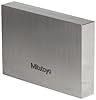 Mitutoyo Steel Rectangular Gage Block, ASME Grade AS-1, 0.112" Length ...