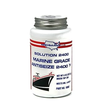 Marine Grade Anti-Seize Stainless Steel Lubricant MRO 2400 8oz: Amazon ...