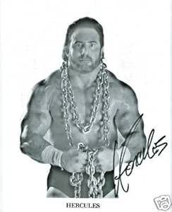 Amazon.com: Hercules Hernandez Wwf Wwe Nwa Signed Auto 8x10 Photo ...