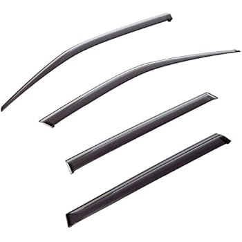 Amazon.com: SUBARU 2019 Forester Side Window Wind Deflectors Vent ...