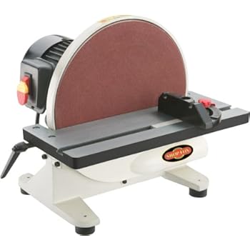 JET 708433 JDS-12B 1-Horsepower 12-Inch Benchtop Disc Sander with ...
