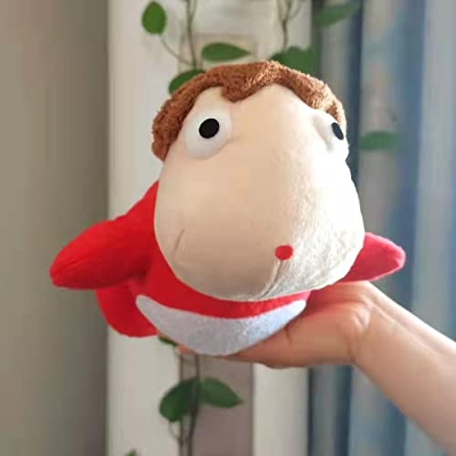 Soft Time TOY Ponyo Plush Japan Anime Ponyo On The Cliff Goldfish Girl ...