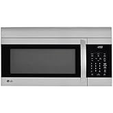 Amazon.com: LG LMV1680ST 1.6 cu. ft. Over-the-Range Microwave Oven with ...