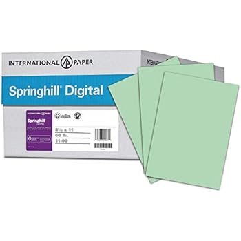 Amazon.com : Springhill Ivory Colored Paper, 28lb Copy Paper, 104 gsm ...