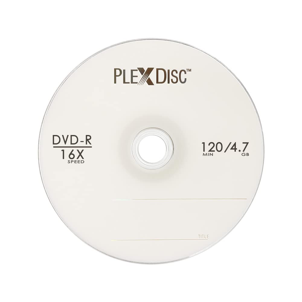 Mua PlexDisc DVD-R 4.7GB 16x Branded Logo Recordable Media Disc - 100 ...