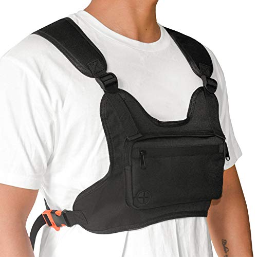 HERSENT Tactical Chest Bag, Versatile Chest Front Rig Pouch,Outdoor ...
