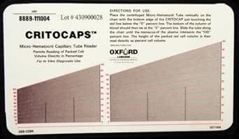 Leica Biosystems Richmond 39111004 Critocaps Micro-Hematocrit Tube ...