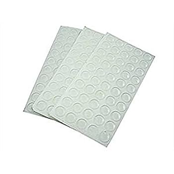 50pcs Clear Glass Protective Pads - Glass Table Top Pads, Transparent ...