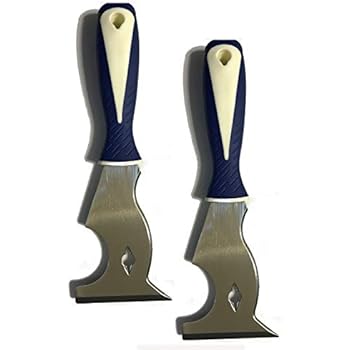 PANCLUB 7-in-1 Painter Tool 2 pcs | Straight Scraper, Curved Scraper ...