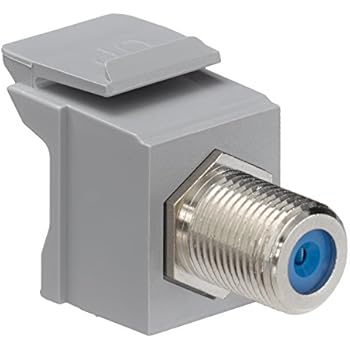 Amazon.com: Leviton 61110-RL6 eXtreme 6+ QuickPort Connector, CAT 6 ...