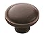 Amerock BP53005-Orb Allison Knob 1-1/4-Inch Diameter, Oil Rubbed Bronze ...