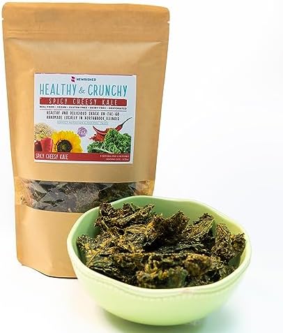 Handcrafted Spicy Kale Snacks - Dehydrated Kale Chips with a Fiery ...