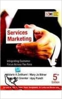[Services Marketing] [by: Valarie A. Zeithaml]: Amazon.co.uk: Valarie A ...