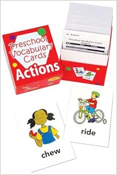 Preschool Vocabulary Cards Actions: By LinguiSystems: Amazon.com: Books