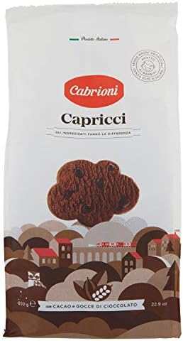 Cabrioni Capricci Double chocolate cookies 650 g price in Saudi Arabia ...