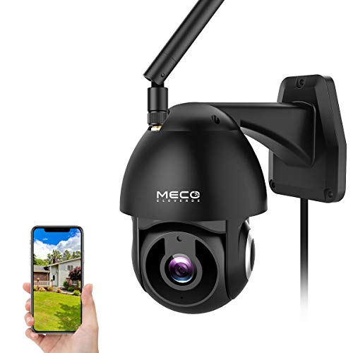 Outdoor Camera Wireless, MECO 1080P HD Pan/Tilt WiFi Home Security ...