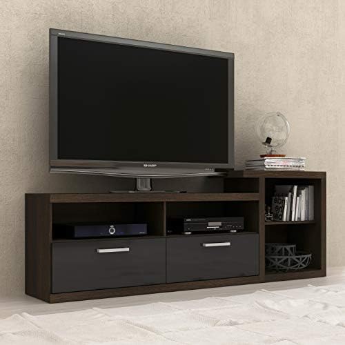 Tecno Mobili Mdp Tv Rack 50 R1455, 15Mm, Two Drawers, Open Concept Tv ...
