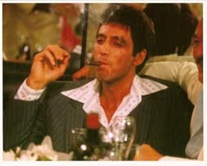 Amazon.com: Al Pacino Scarface Smoking Cigar 16x20 Photo : Home & Kitchen