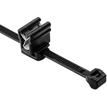 Amazon.com: Hellermann Tyton 156-00860 Cable Tie and Edge Clip, 8.0 ...