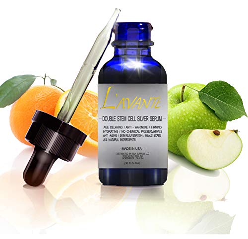 Double Stem Cell Silver Serum - Anti-aging, Anti-wrinkle and Skin ...