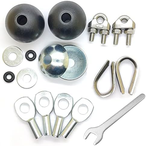 Profelinx Pulley Machine Cable Ball Stopper Replacement, Wearable Nylon ...