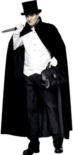 DELUXE JACK THE RIPPER TOP HAT MENS FANCY DRESS COSTUME: Amazon.co.uk ...