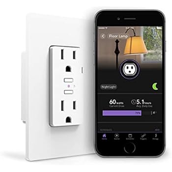 Leviton 002-GFNT1-00W Contacto Dúplex GFCI Smartlock Pro de Autoprueba ...