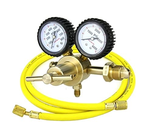 SÜA - Nitrogen Gas Regulator 0-600 PSIG - HVAC Purging - Pressure ...