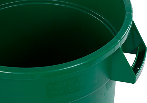 Carlisle 34102009 Bronco Round Waste Container Only, 20 Gallon, Green | Pricepulse