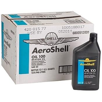 Amazon.com: AeroShell Oil 100 SAE Grade 50 Straight Mineral Aircraft ...