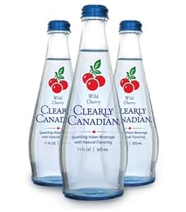 Amazon.com : Clearly Canadian Sparkling Water Beverage (Wild Cherry, 12 Pack) : Grocery ...