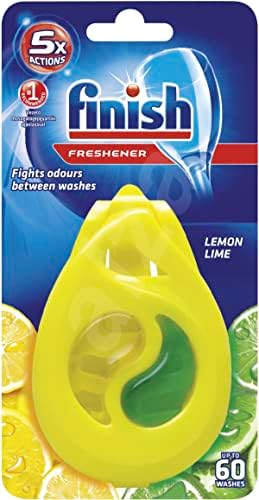 Finish Deodorant Dishwasher Odorstop Lemon Eliminates Odors 60 Washes ...