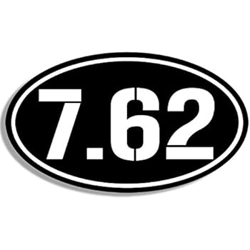 Amazon.com: American Vinyl Black Oval 5.56 Sticker (556 NATO ar-15 ...