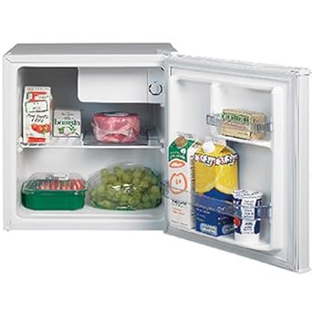 Lec 46 Litre Small Table Top Fridge Refrigerator With Ice Box in White ...
