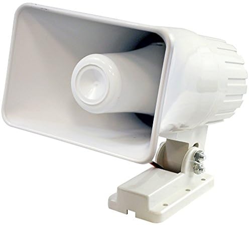 Pyle Indoor / Outdoor PA Horn Speaker - 6” Portable PA Speaker With 8 ...