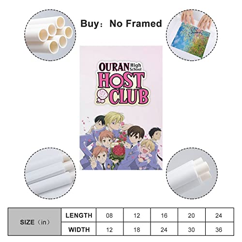 Ouran High School Host Club Wall Ouran High School Host Club Wall Art