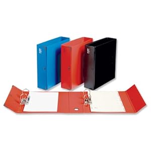 Arianex Double Capacity Lever Arch Files File with A-Z Dividers 2x50mm ...