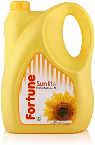 Fortune Sunlite Refined Sunflower Oil, 5L Can price in UAE | Amazon UAE ...